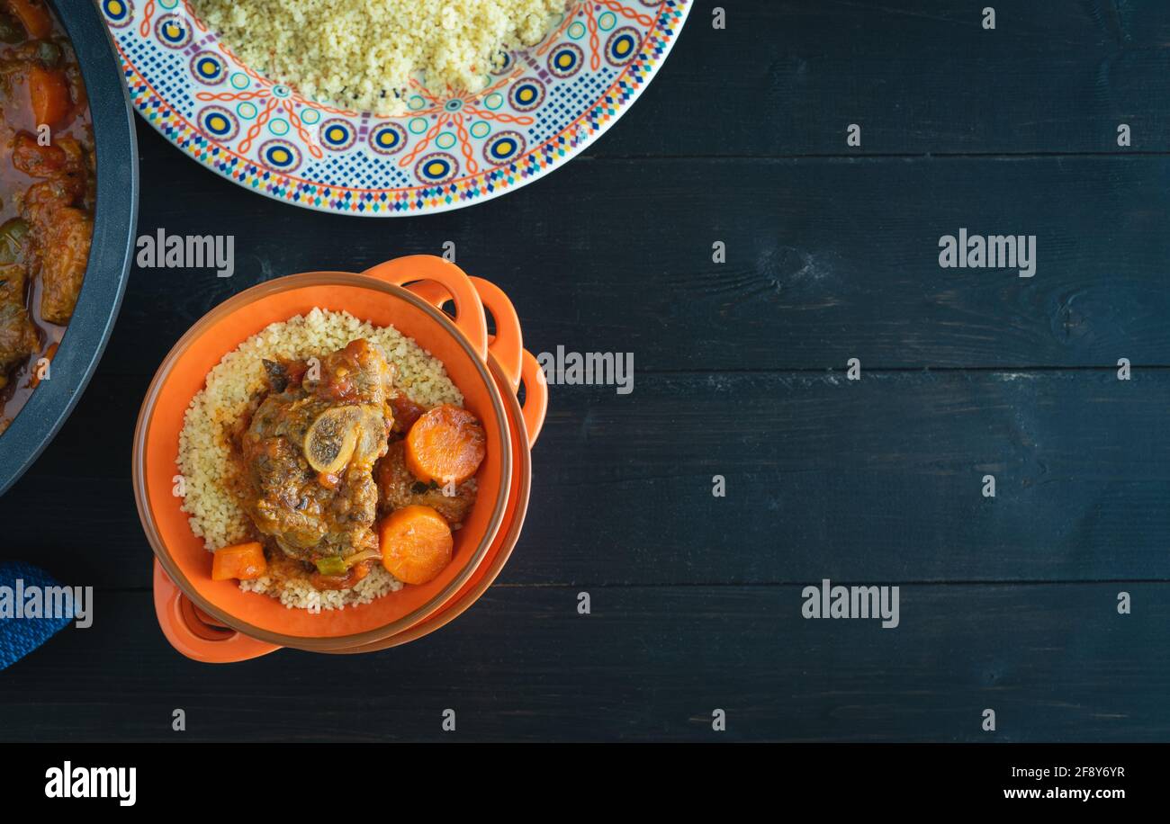 Arabic food top view hi-res stock photography and images - Alamy
