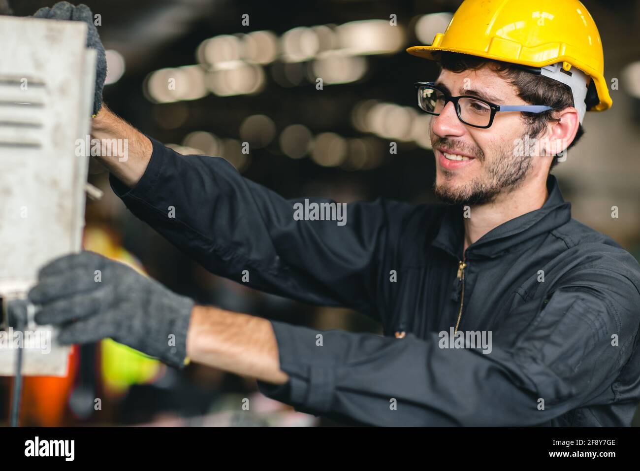New machine plant hi-res stock photography and images - Alamy