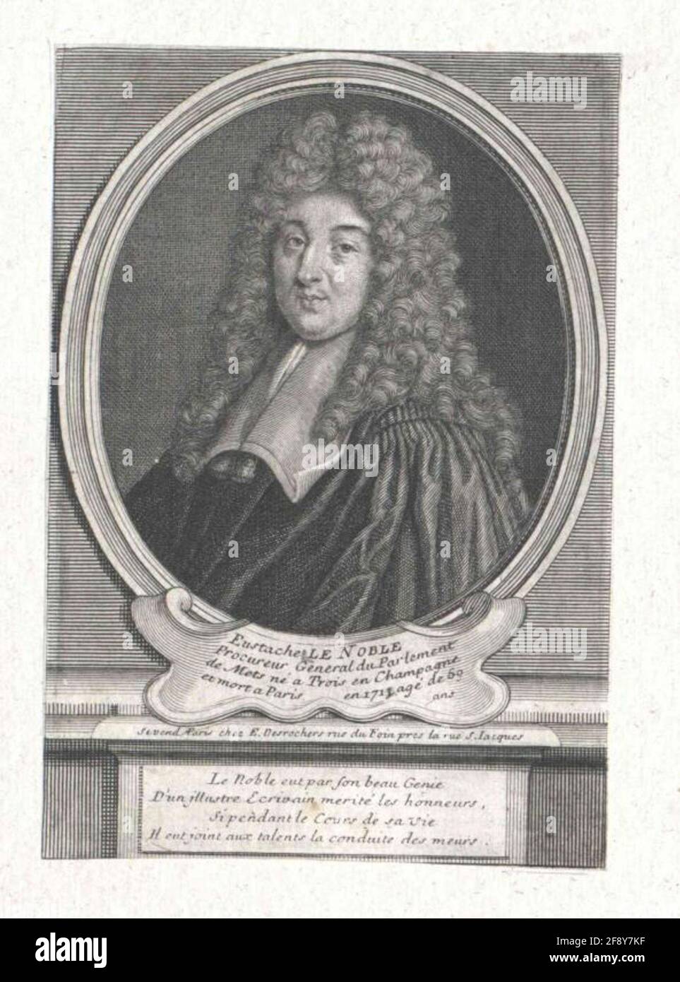 The noble, Eustache Stock Photo - Alamy