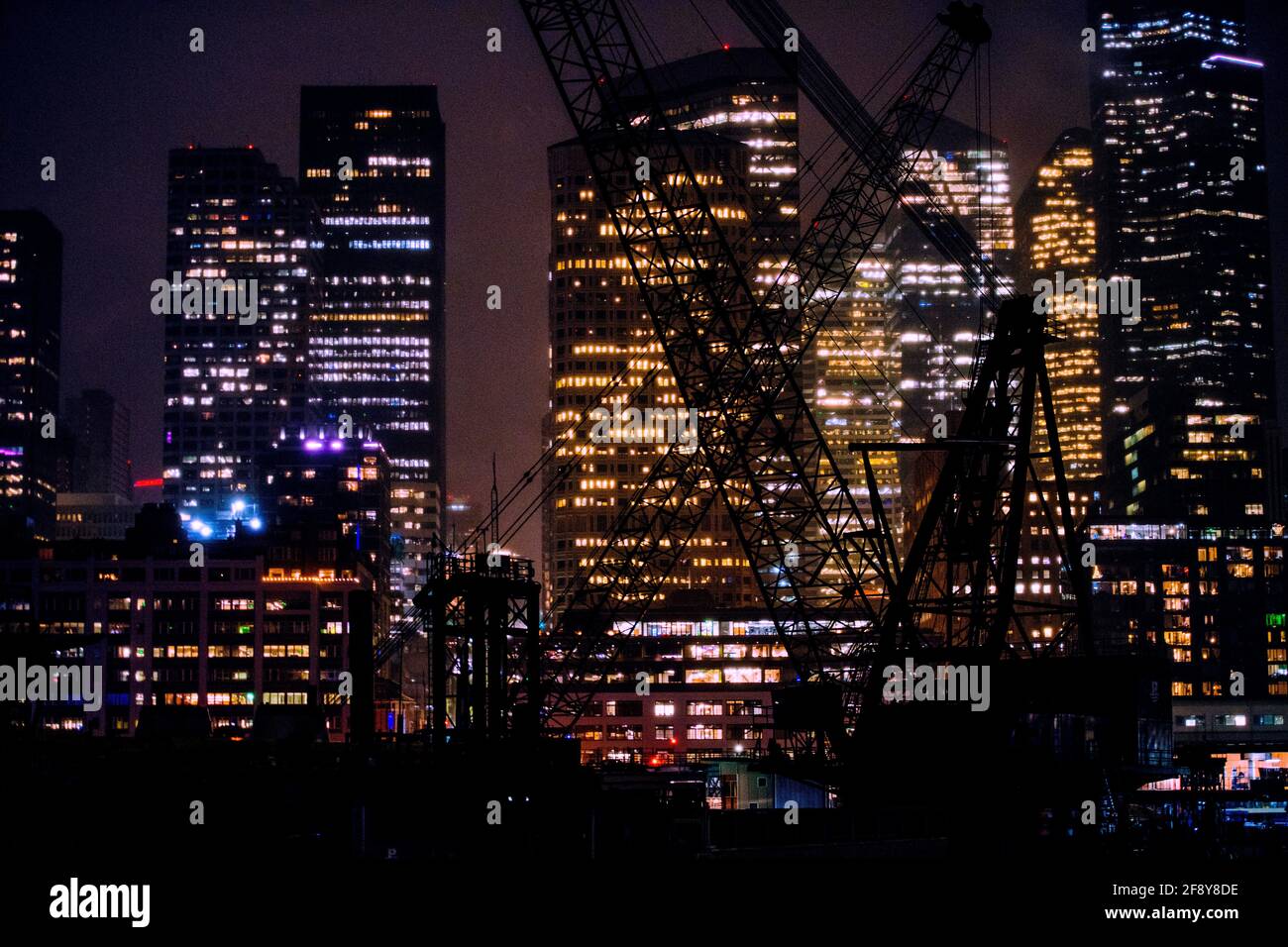 Buildings in downtown district, Seattle, Washington, USA Stock Photo ...