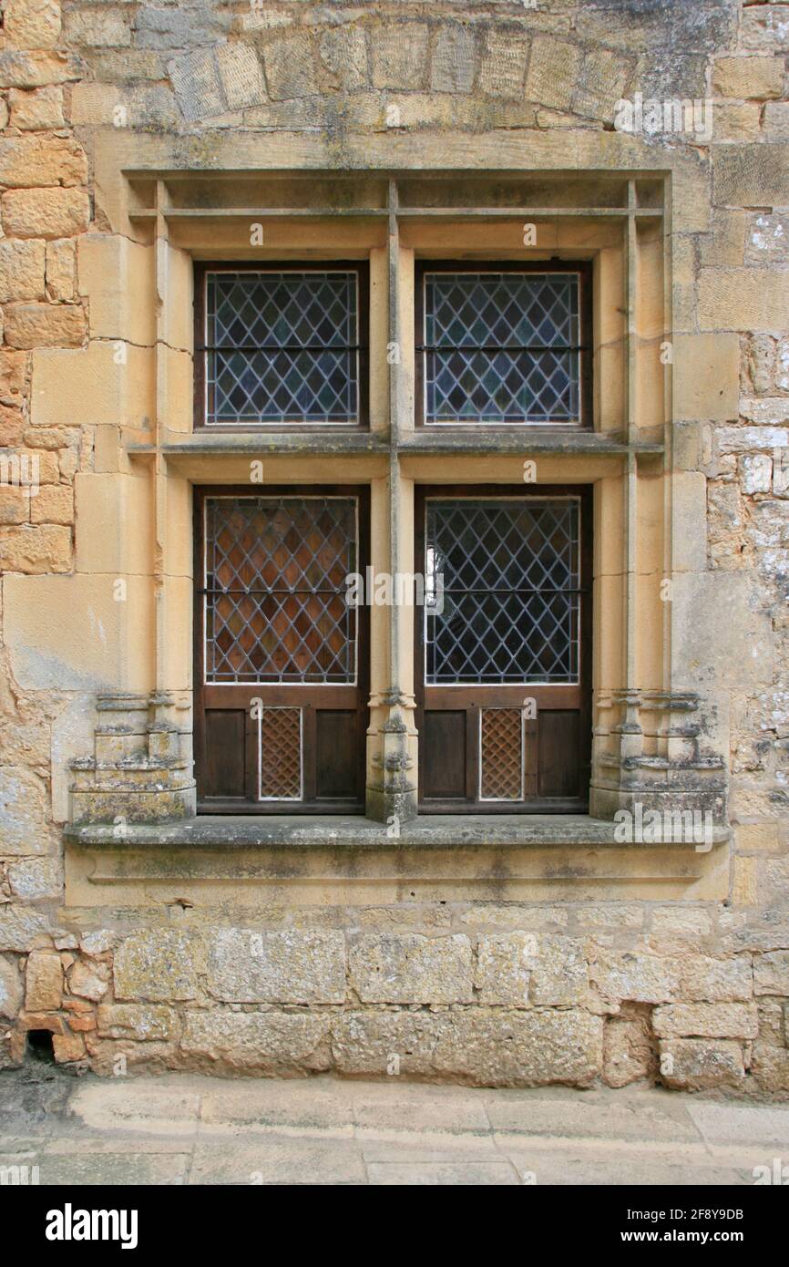 window - gothic castle - france Stock Photo - Alamy