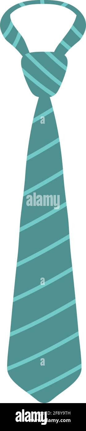 striped tie on white background Stock Vector Image & Art - Alamy