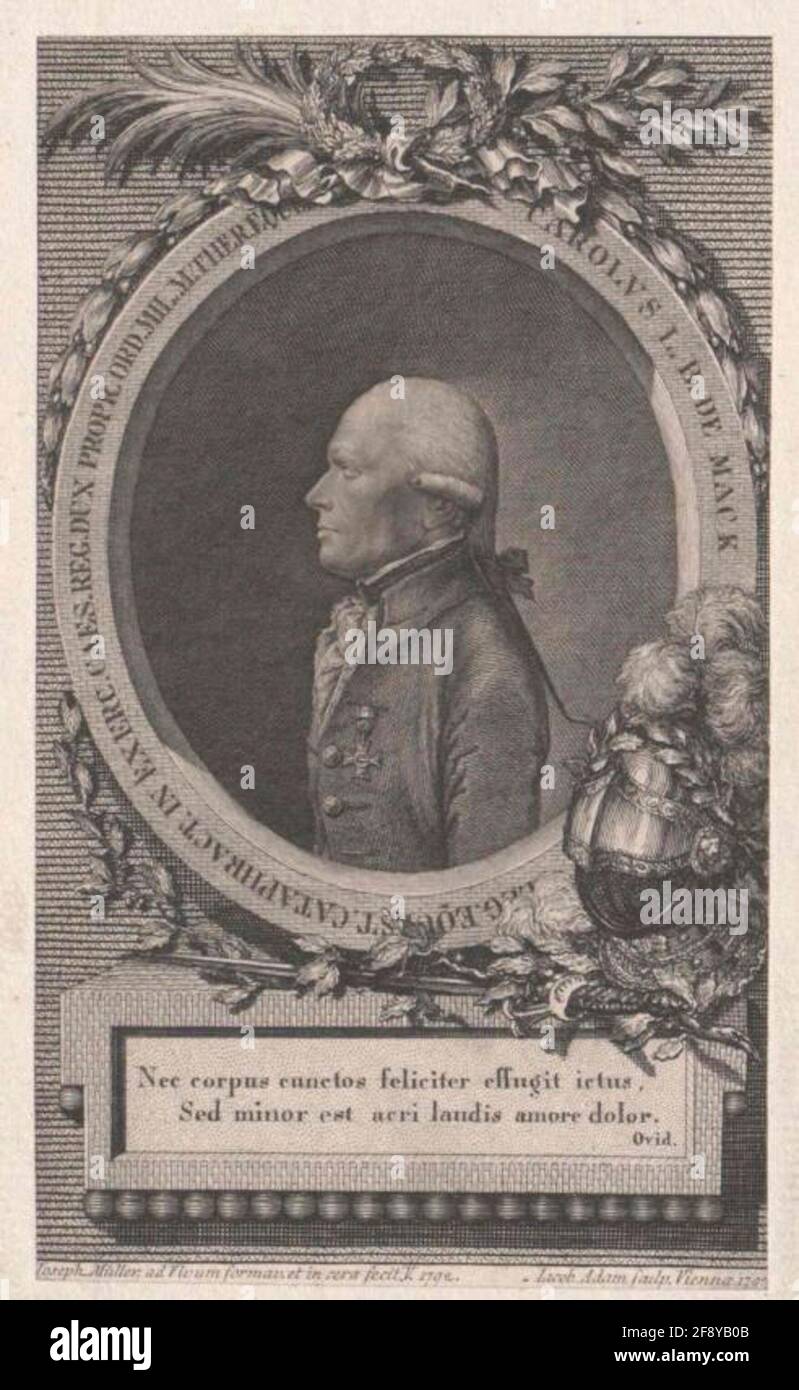 Mack-Leiberich, Karl Freiherr Stock Photo - Alamy