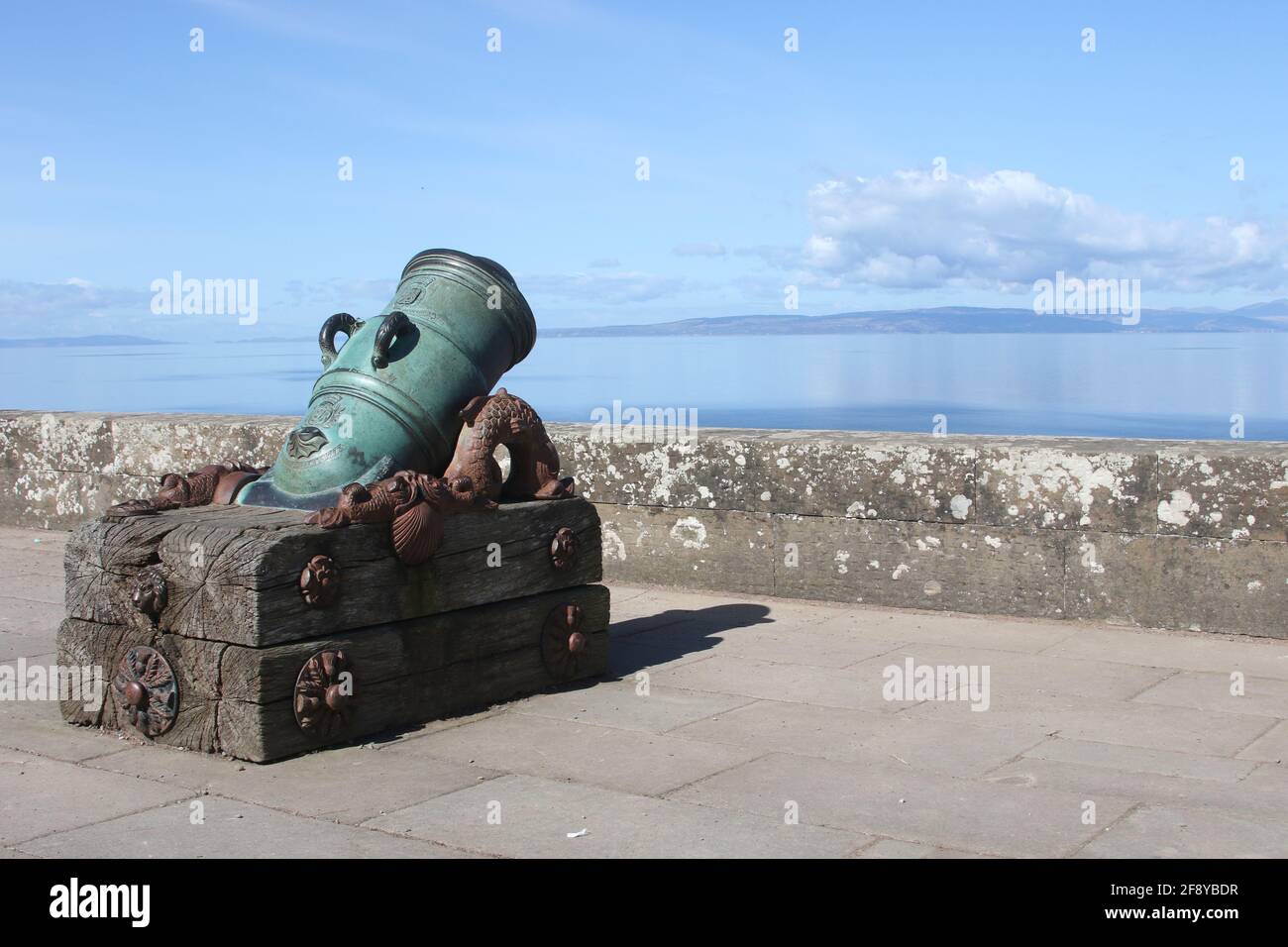 Scotland, Ayrshire,Culzean Castle& grounds 12 Apr 2021. The historic ...