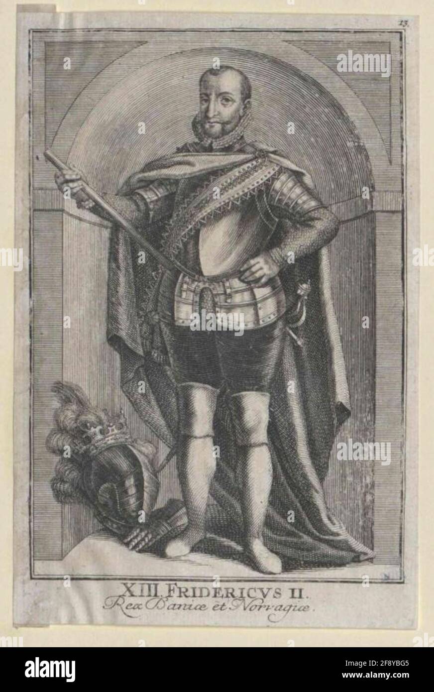 Frederick II, King of Denmark Stock Photo - Alamy