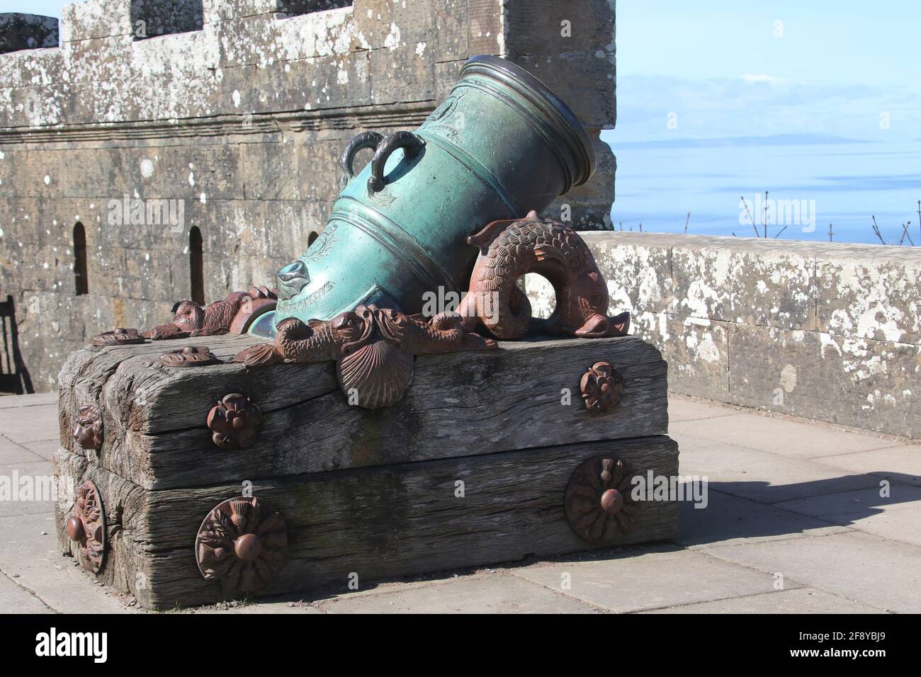 Scotland, Ayrshire,Culzean Castle& grounds 12 Apr 2021. The historic ...