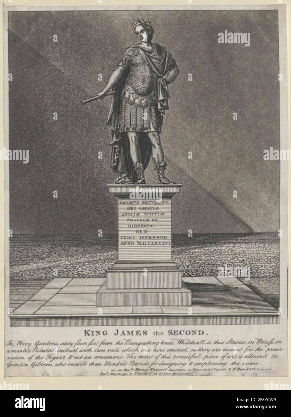 Jacob II. King of England Stock Photo - Alamy