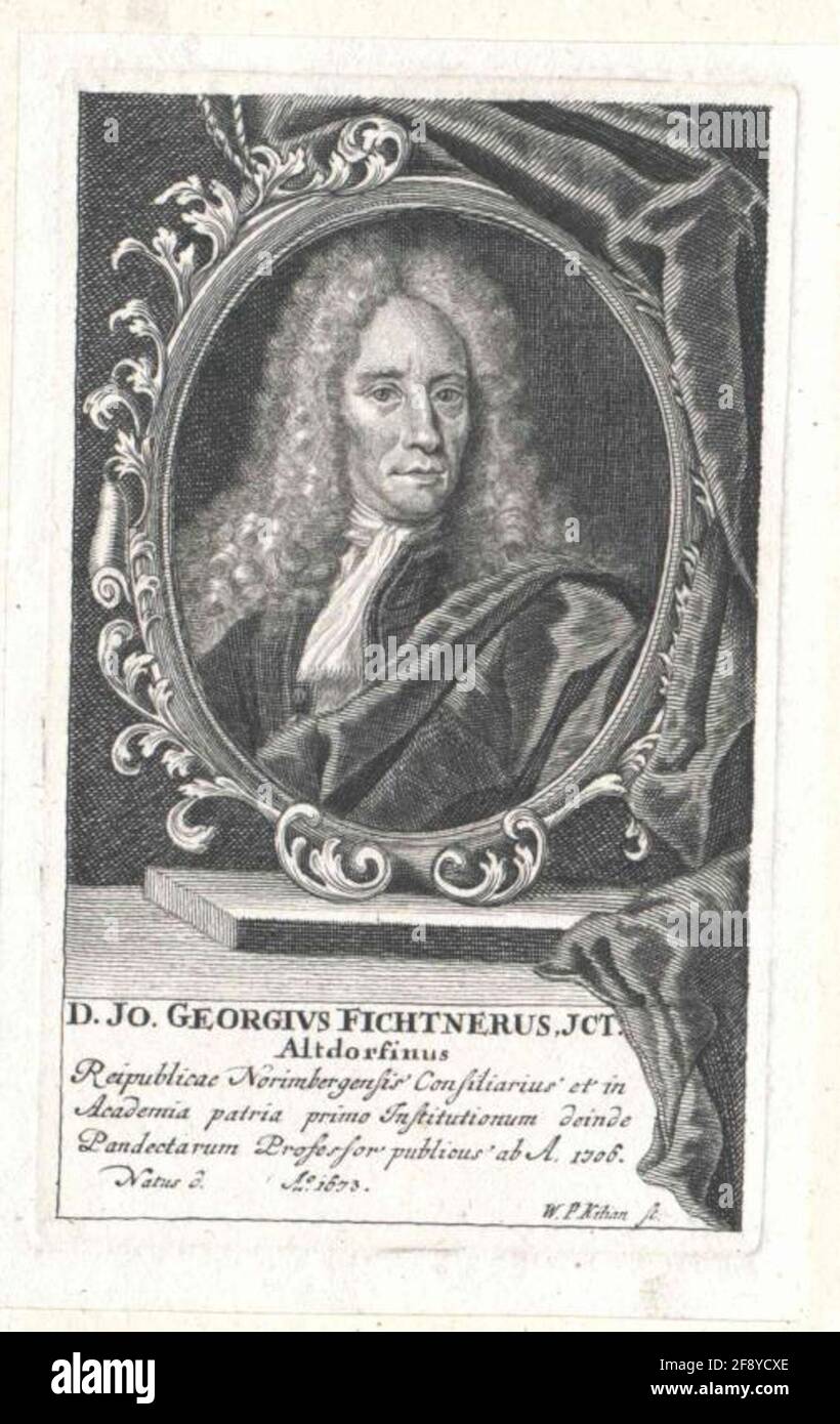 Fichtner, Johann Georg Stecher: Kilian, Wolfgang Philipp Stock Photo ...