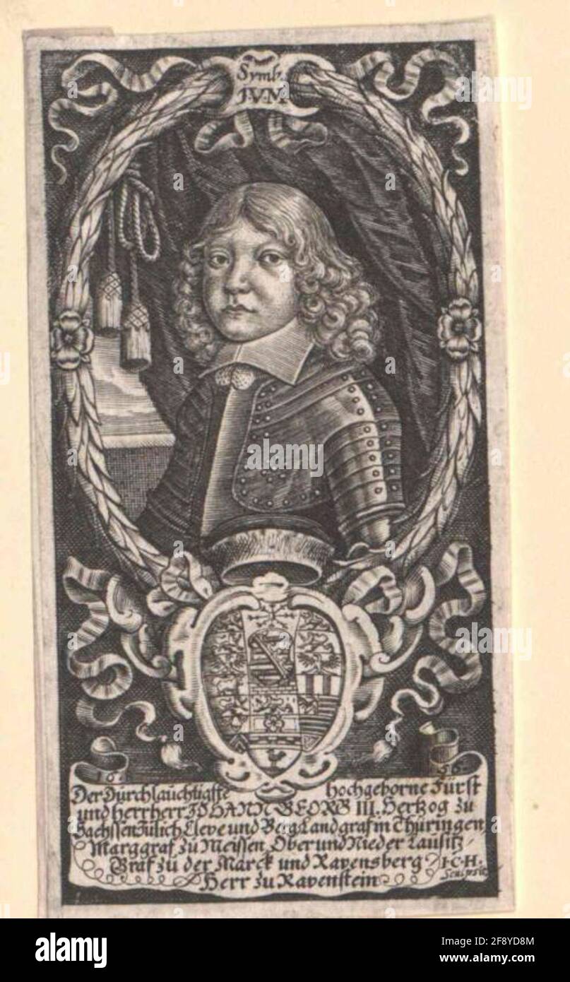 Johann georg iii elector of saxony hi-res stock photography and images ...