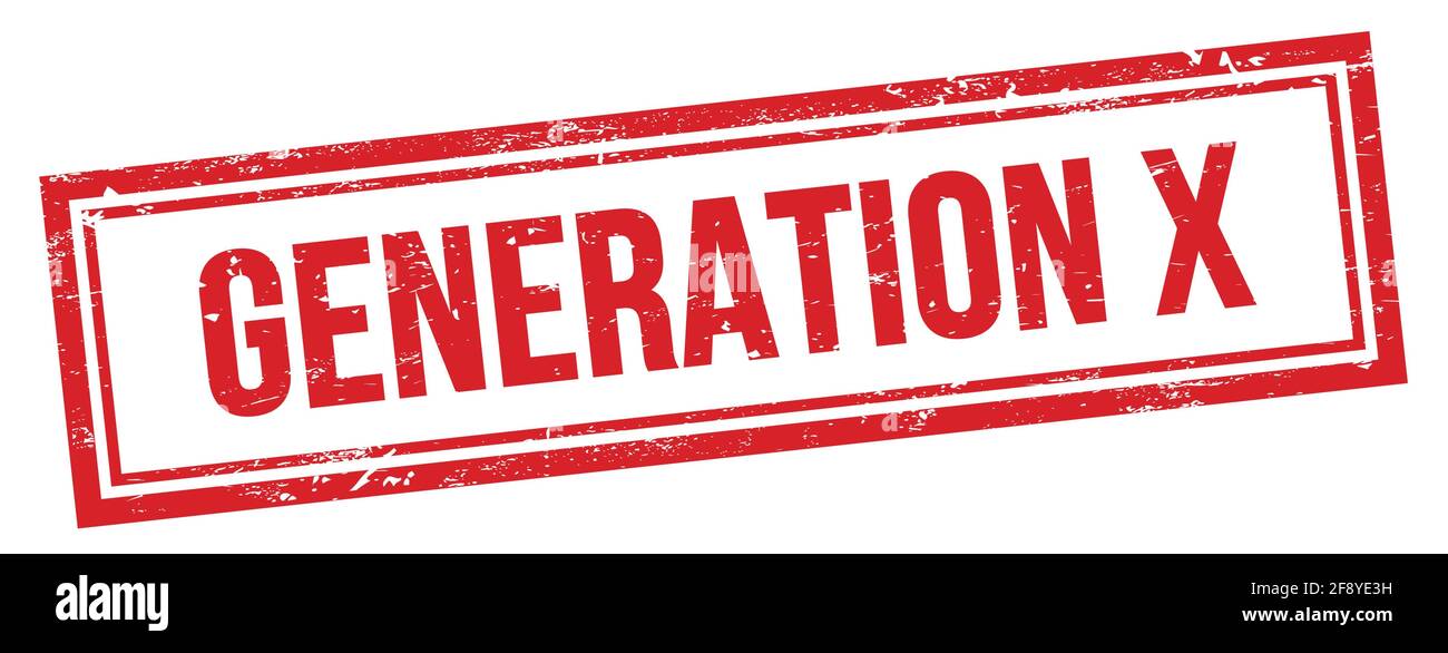 Generation x stamp hi-res stock photography and images - Alamy