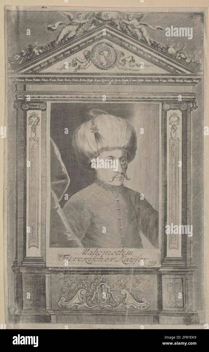 Mohammed III., Sultan of Turkey Stock Photo - Alamy