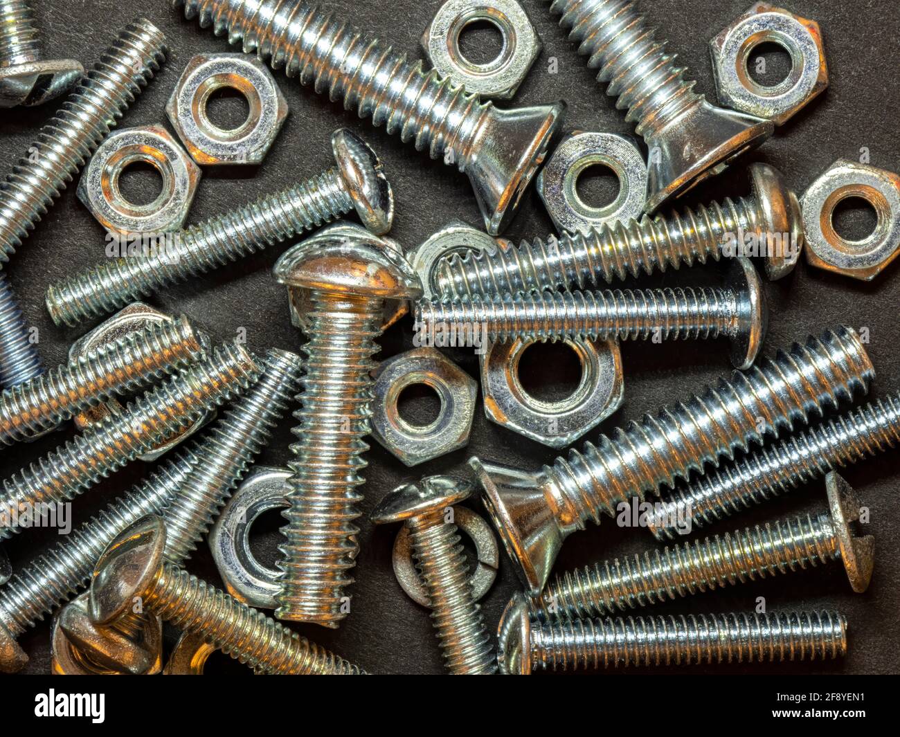 Close up of large nut and bolt hi-res stock photography and images - Alamy