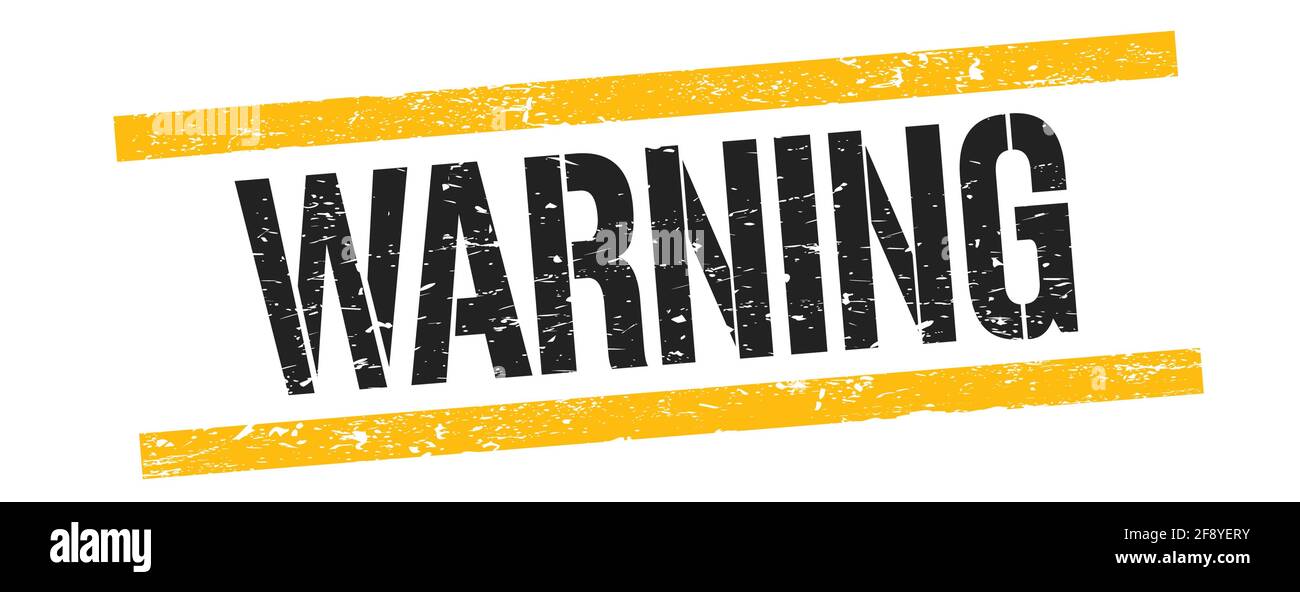 Yellow warning lines Cut Out Stock Images & Pictures - Alamy