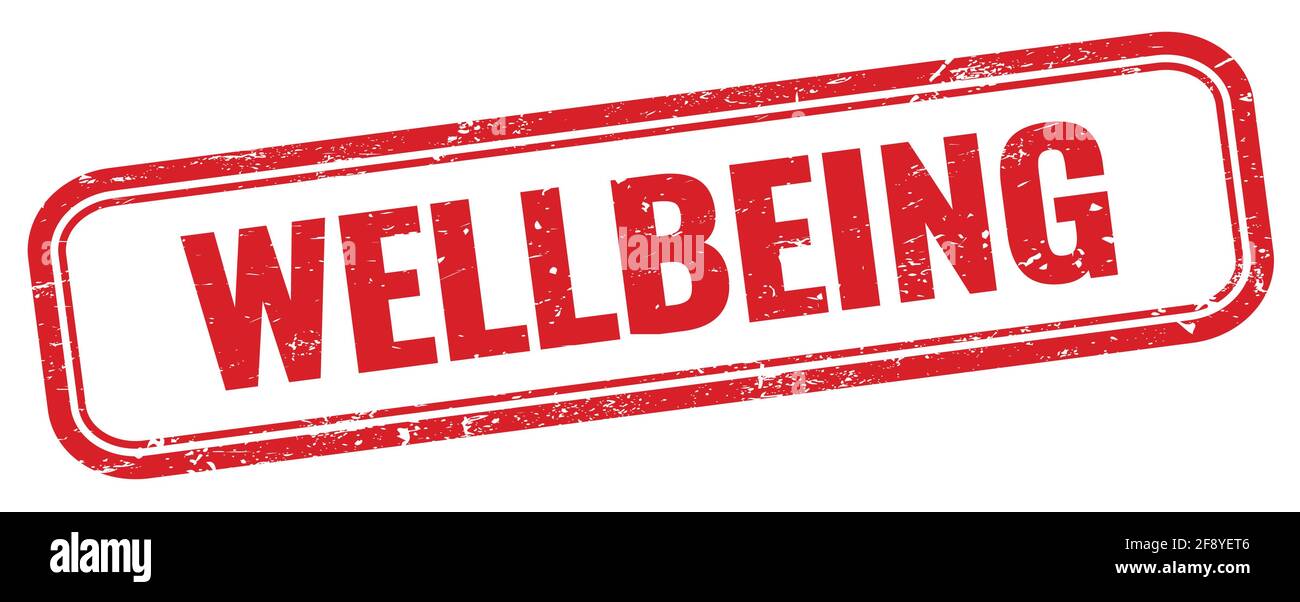 Wellbeing stamp Cut Out Stock Images & Pictures - Alamy