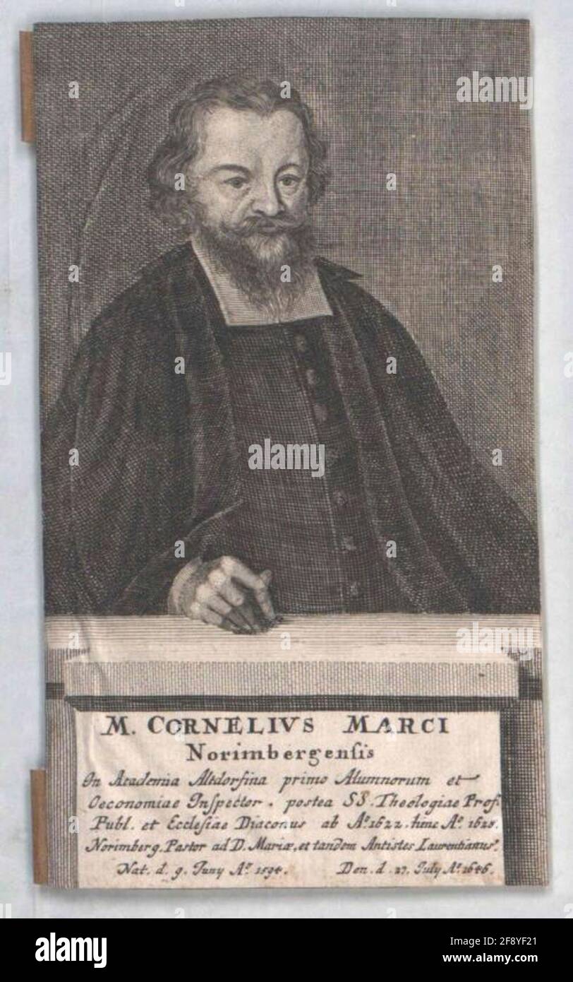 Cornelius marci hi-res stock photography and images - Alamy