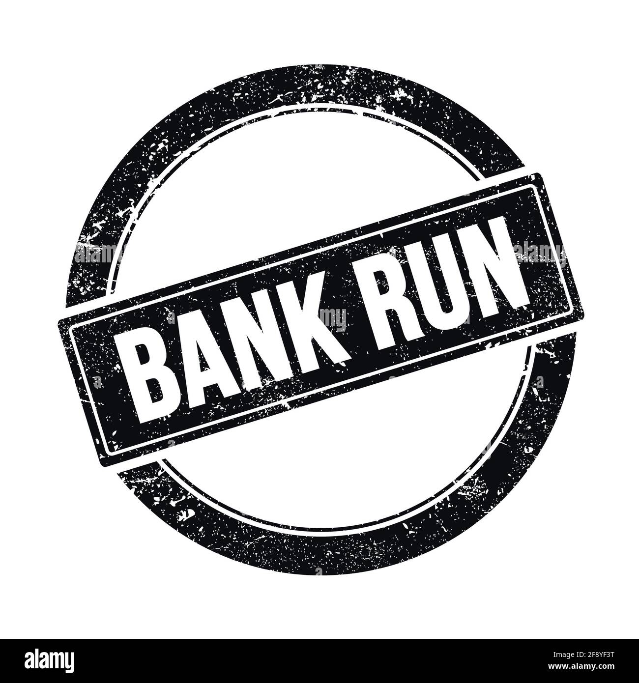Bank run stamp hi-res stock photography and images - Alamy