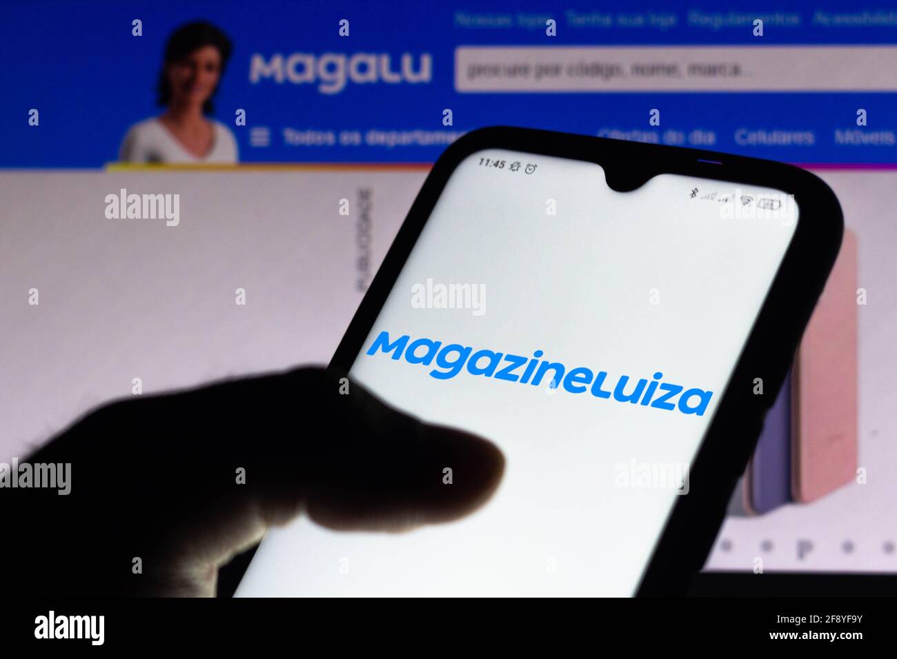 Logo magalu hi-res stock photography and images - Alamy