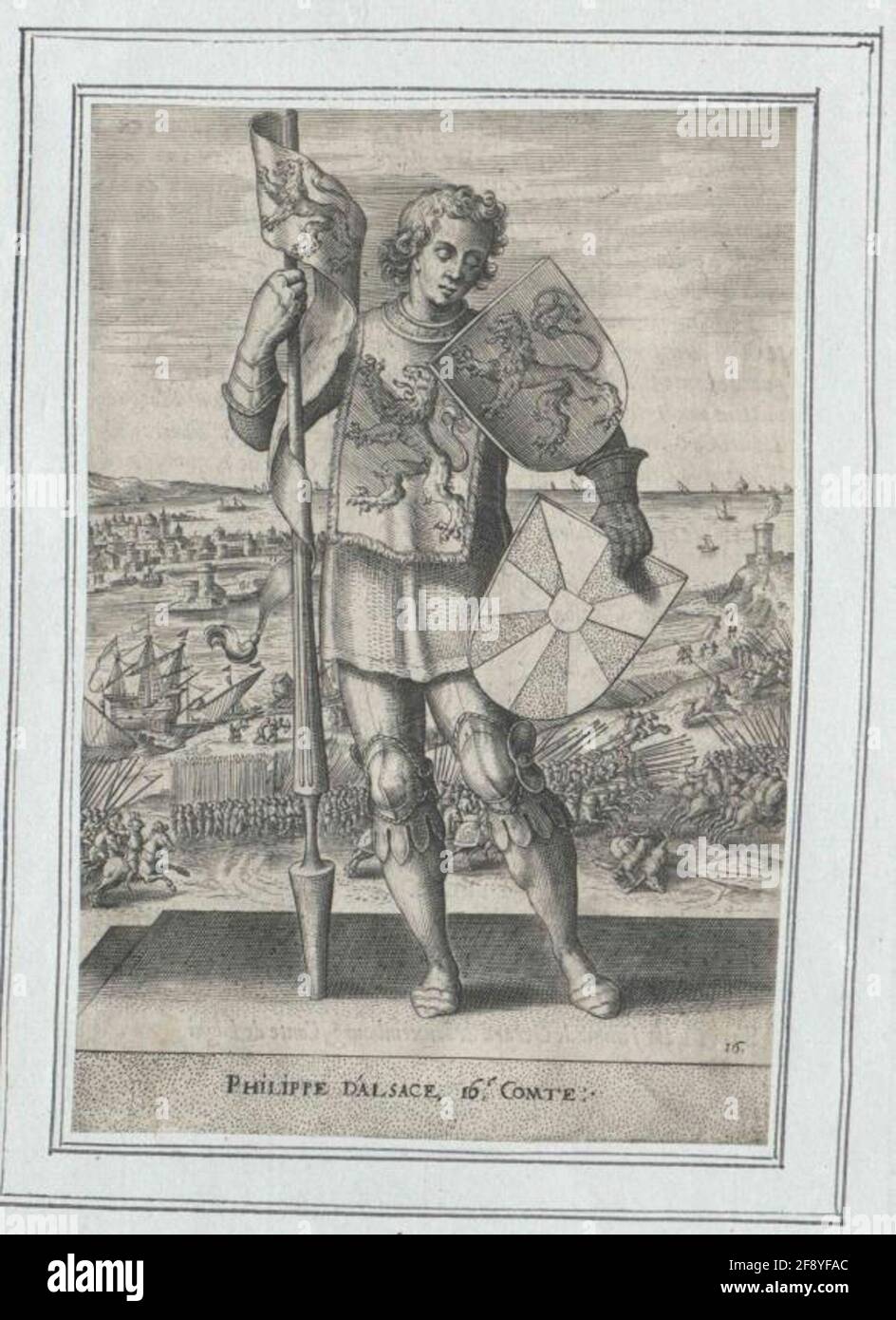 Philipp of Lorraine, Count of Flanders Stock Photo - Alamy