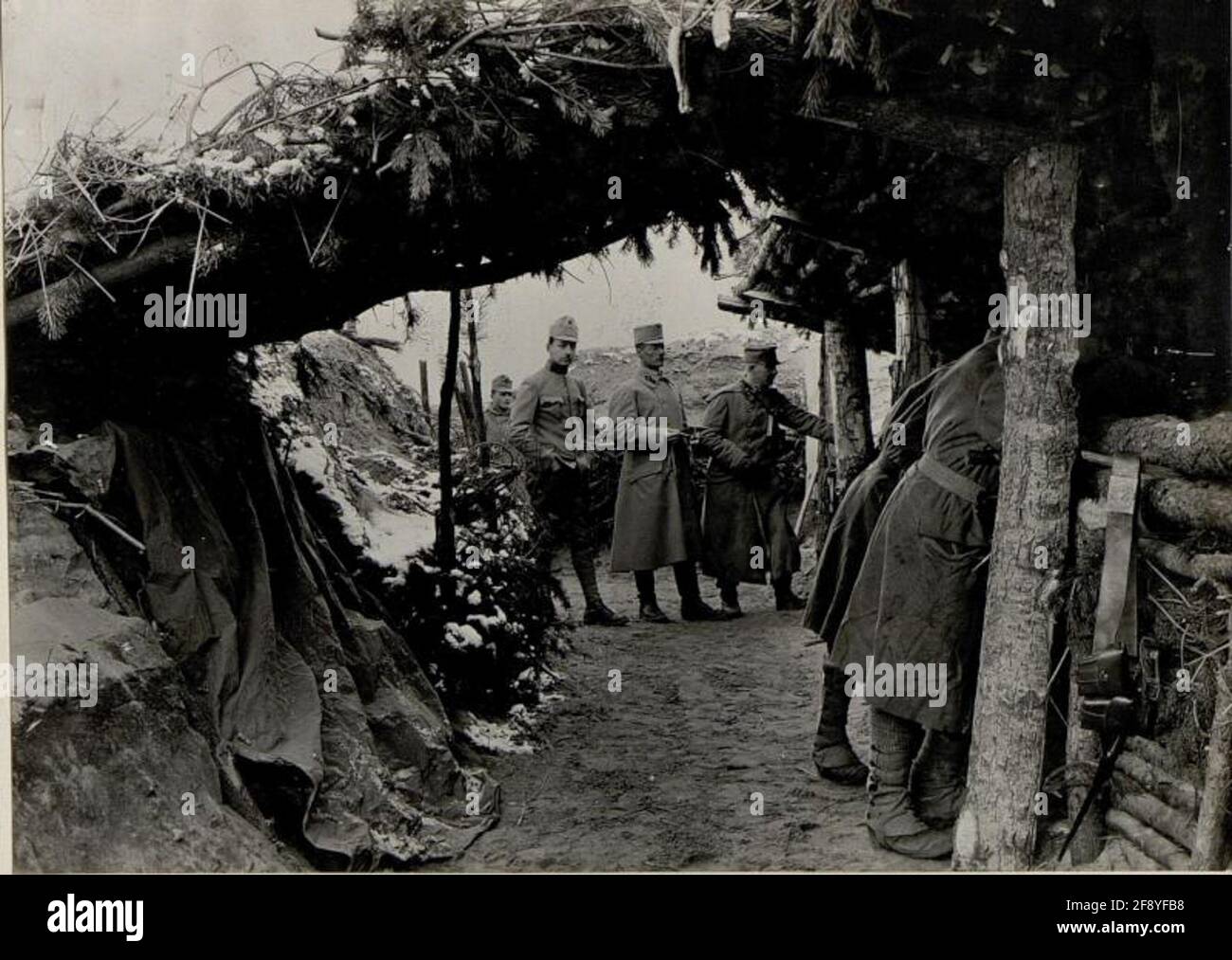 Guardian trenches for standing protectors with scrun-proof ceiling ...