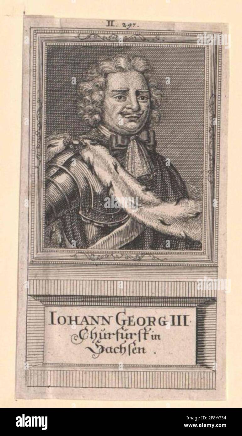 Johann georg iii elector of saxony hi-res stock photography and images ...