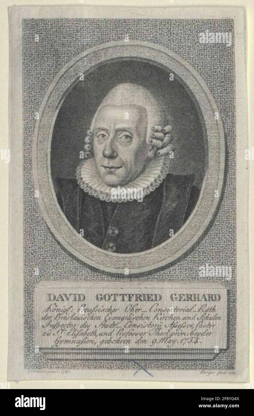 Gerhard, David Gottfried Stock Photo - Alamy