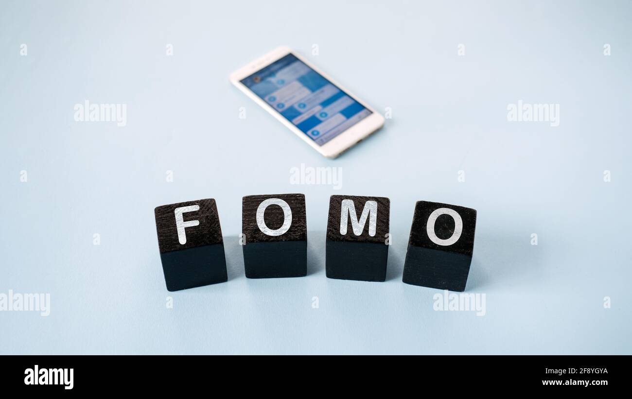 FOMO, Fear of missing out, social anxiety, stay continually connected ...