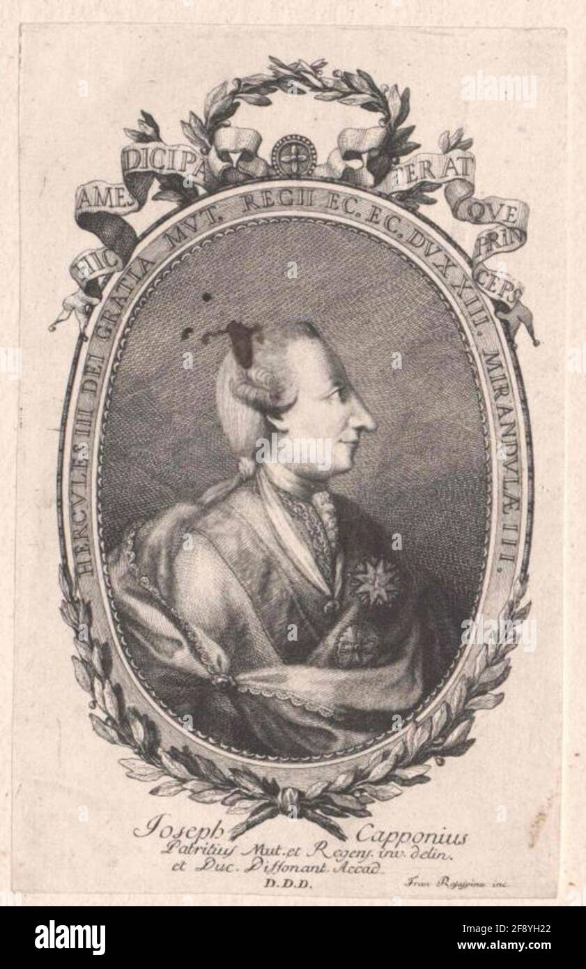 Hercules III., Duke of Modena Stock Photo - Alamy