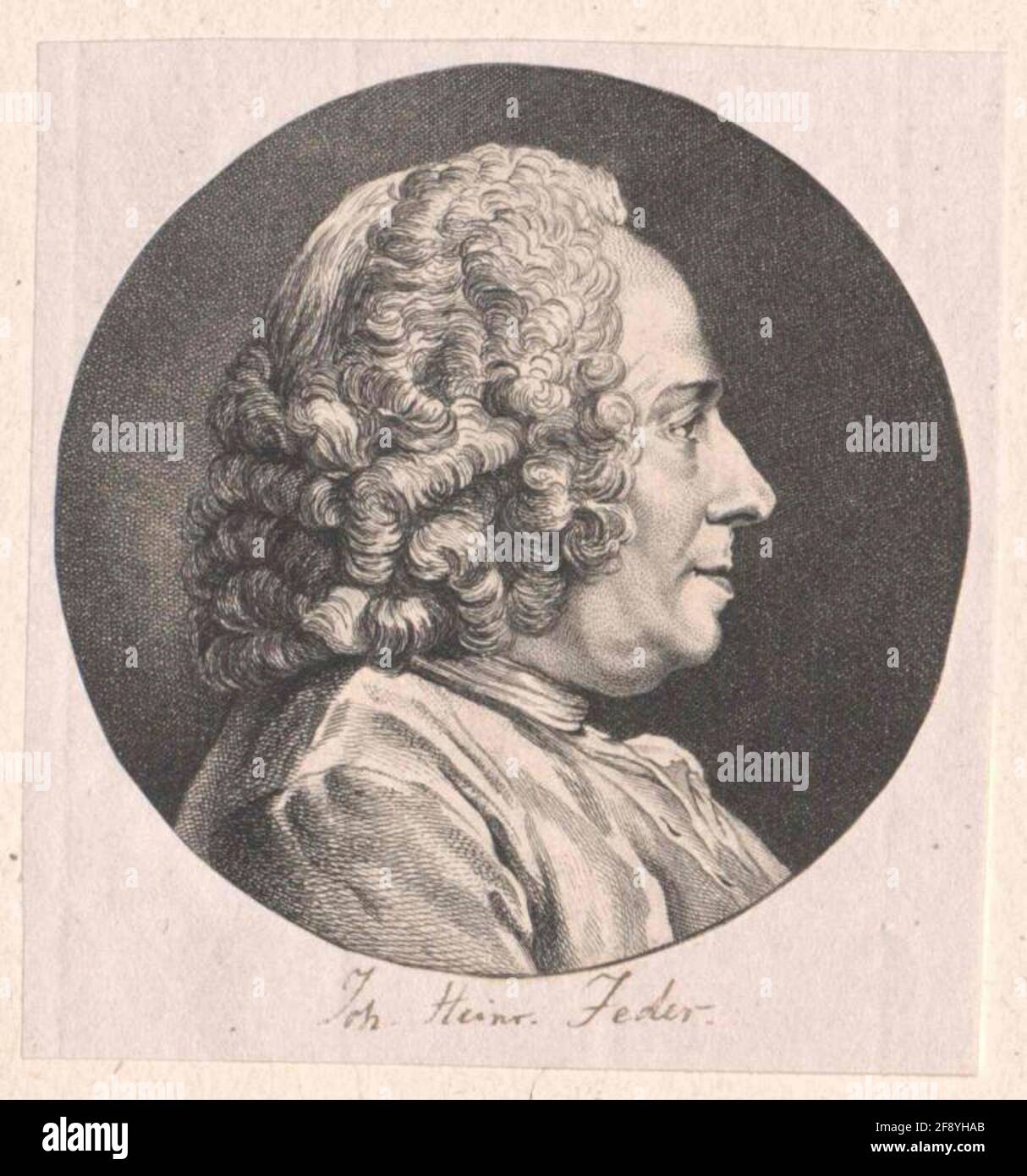 Feather, Johann Georg Heinrich Stock Photo - Alamy