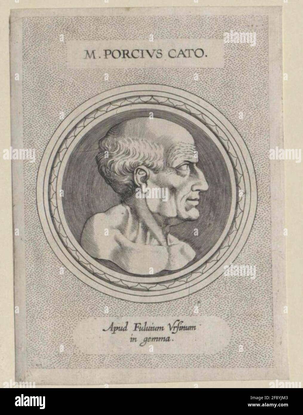 Cato, the Elder Stock Photo - Alamy