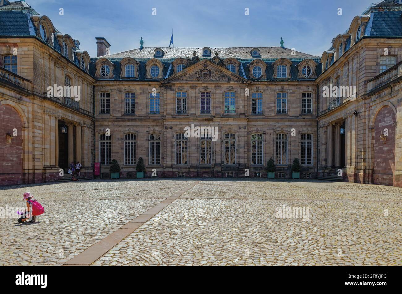Strasbourg facade palais rohan alsace hi-res stock photography and ...