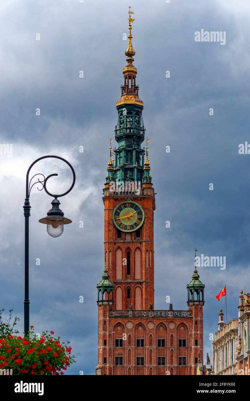 The Town Hall Tower Stock Photo - Alamy
