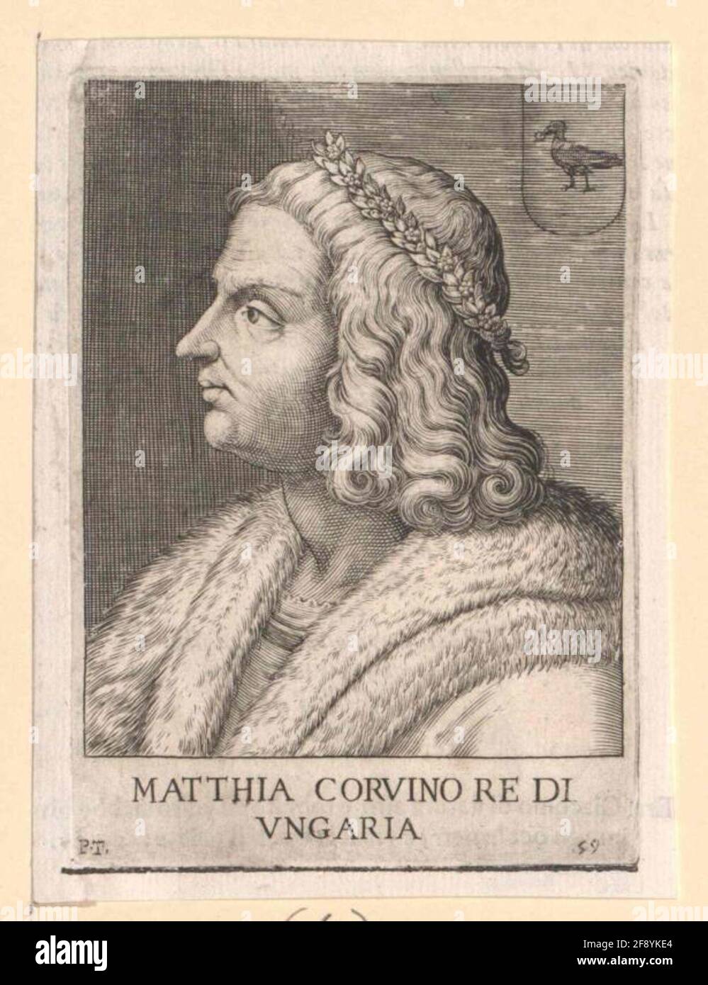 Matthias I. Corvinus, King of Hungary Stock Photo - Alamy