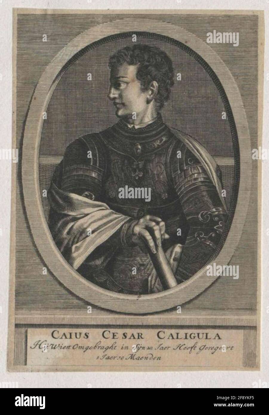 Caligula, Roman emperor Stock Photo - Alamy