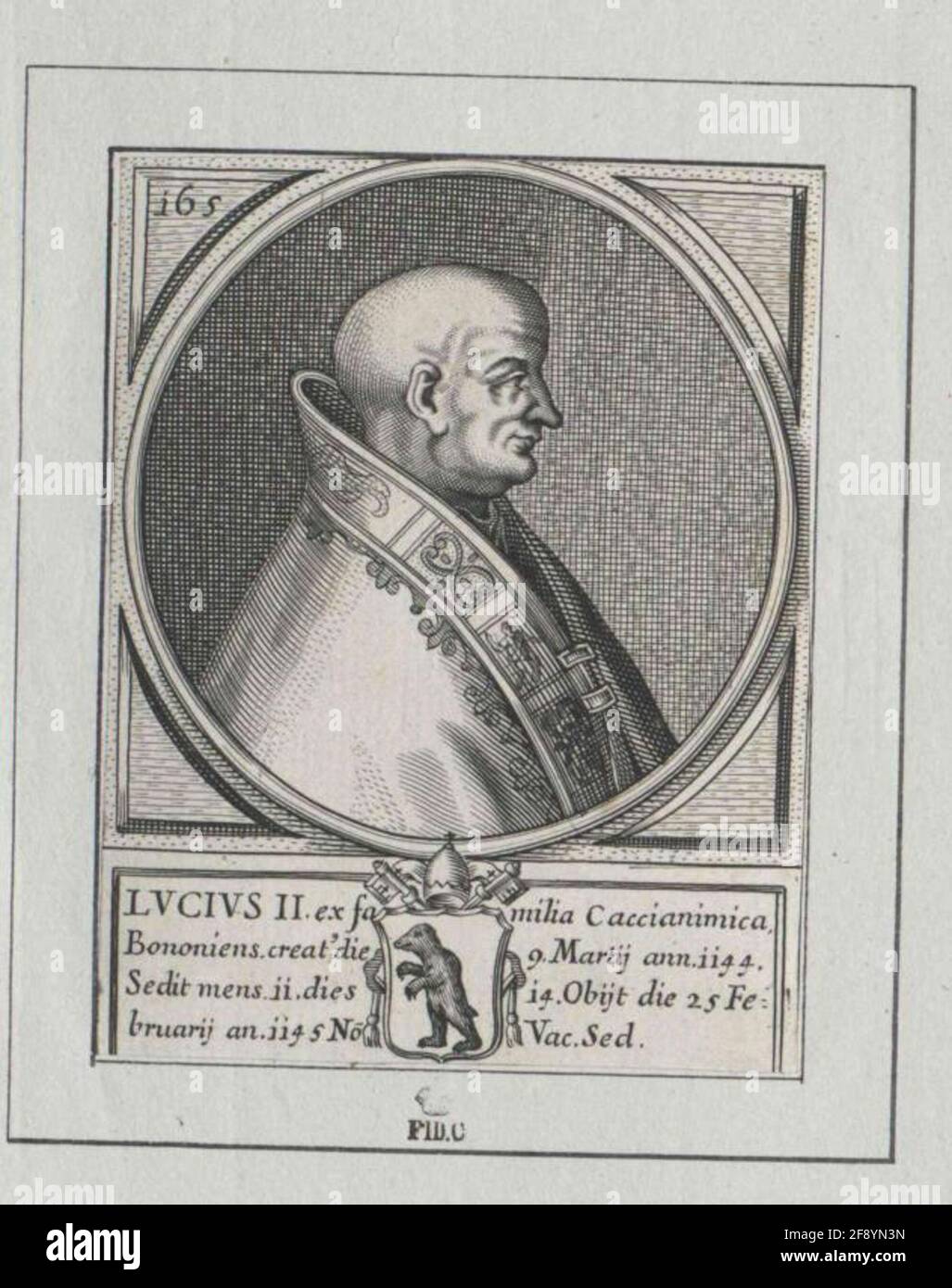Pope lucius ii hi-res stock photography and images - Alamy