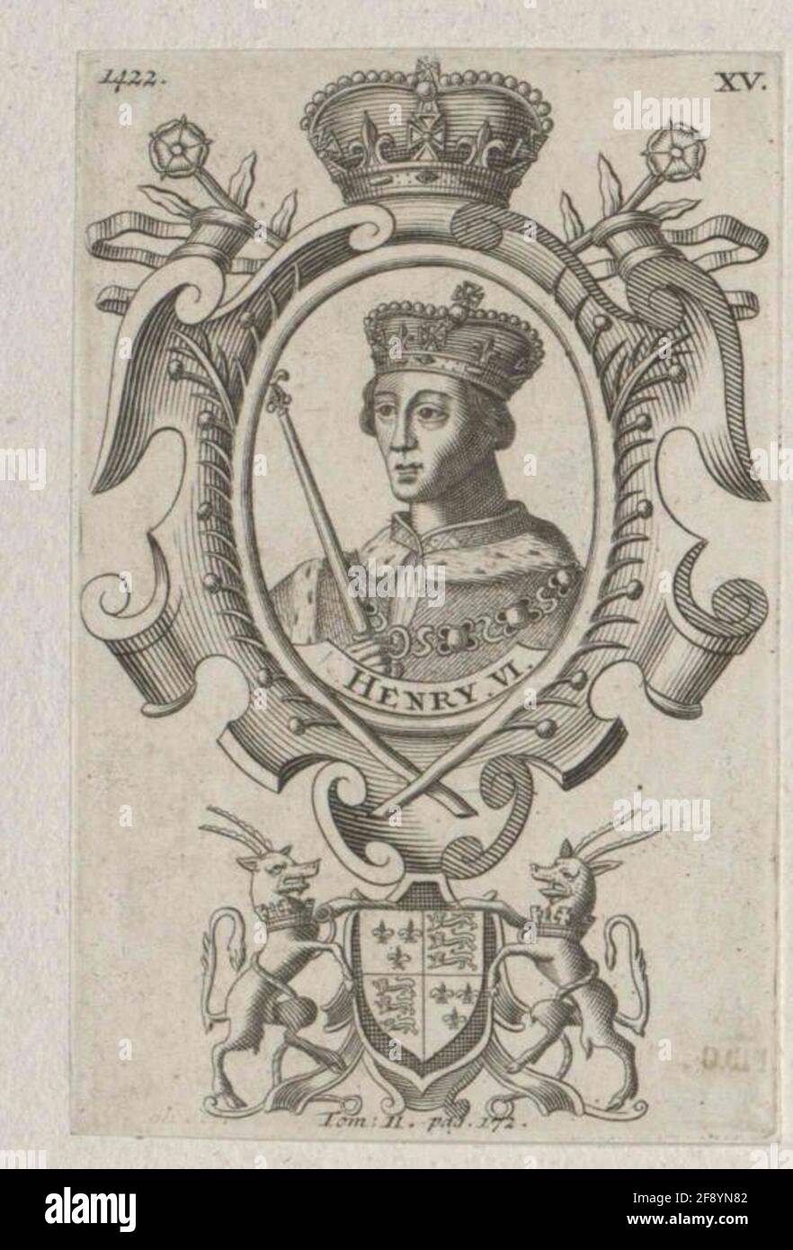 Heinrich VI., King of England Stock Photo - Alamy
