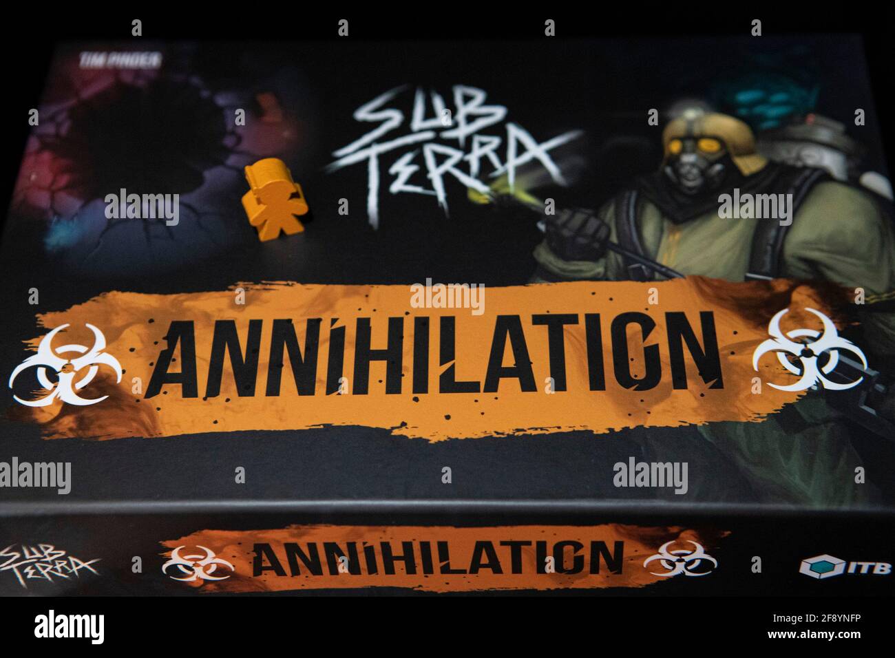 Sub Terra board game by Inside the Box board games publisher, a co-op ...