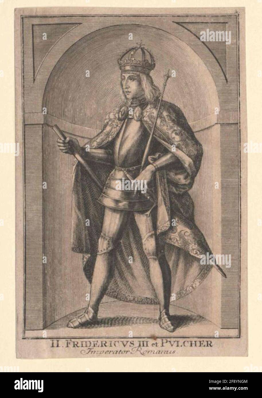 Frederick III. The beautiful, German king Stock Photo - Alamy