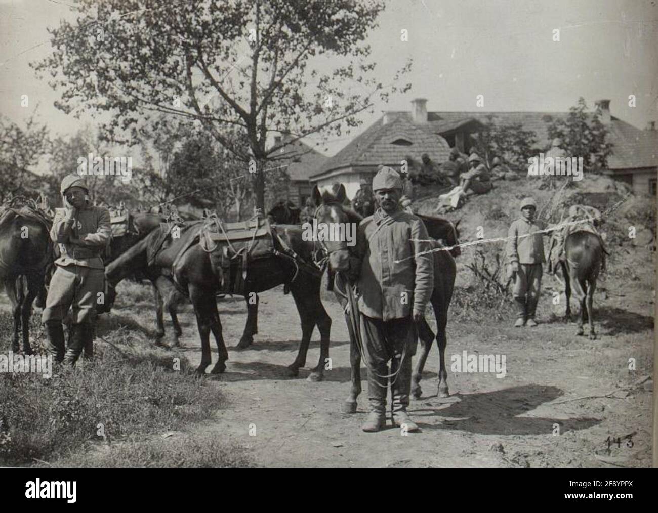 Kowel: Turkish soldiers Stock Photo - Alamy