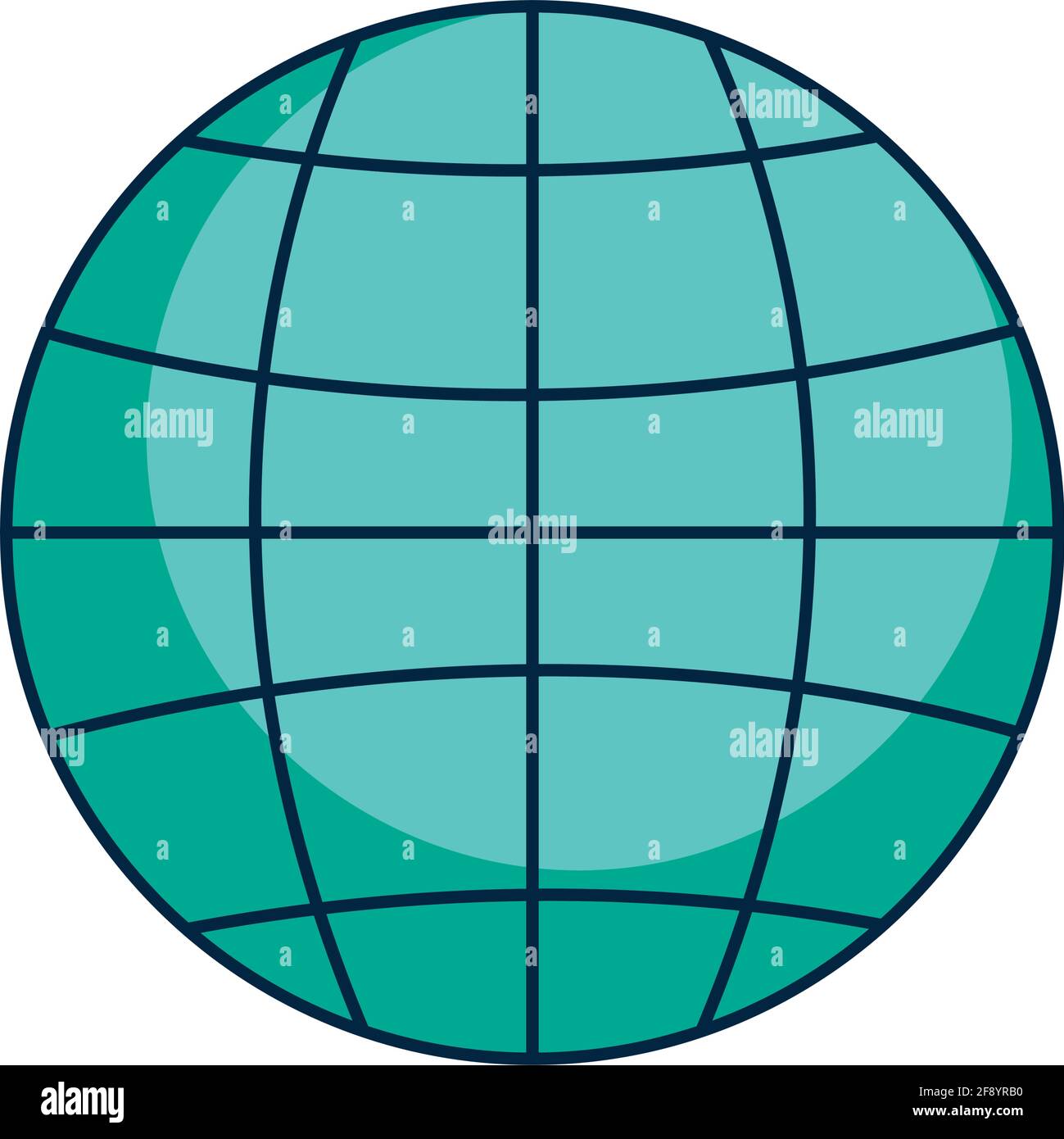 global sphere on white background Stock Vector Image & Art - Alamy