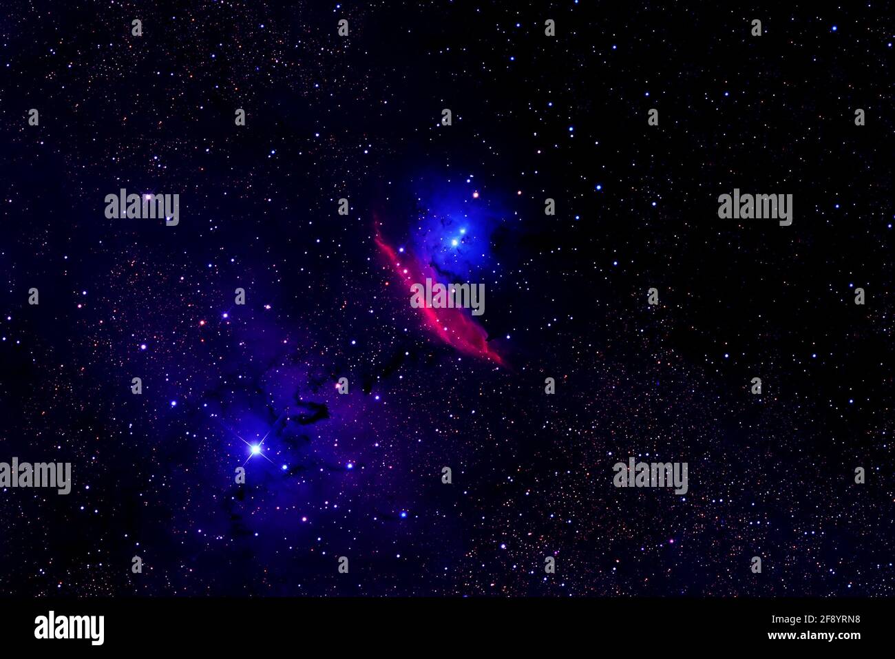 Beautiful space background. Elements of this image were furnished by ...