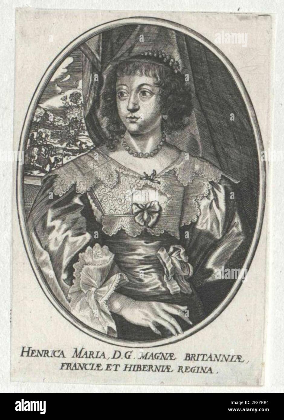 Henriette Maria, Princess of France Stock Photo - Alamy