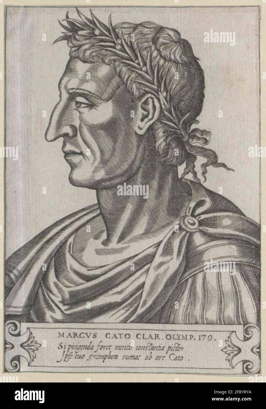 Cato, the Elder Stock Photo - Alamy