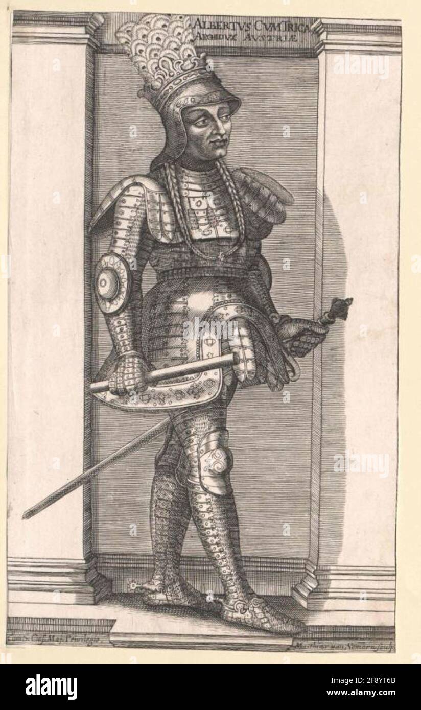 Albrecht III. With the Zopfe, Duke of Austria Stock Photo - Alamy