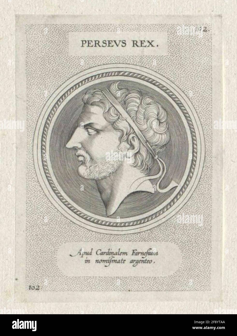 Perseus, king of Macedonia Stock Photo - Alamy