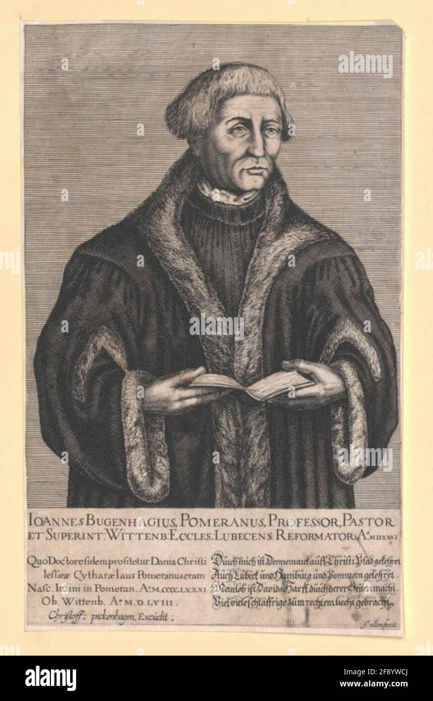 Bugenhagen, Johannes Stock Photo - Alamy