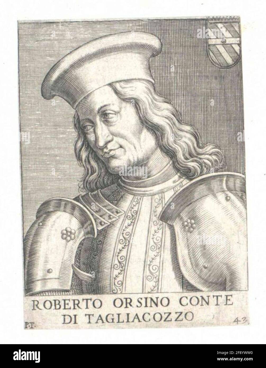 Orsini, Count of Tagliacozzo, Roberto Stock Photo - Alamy