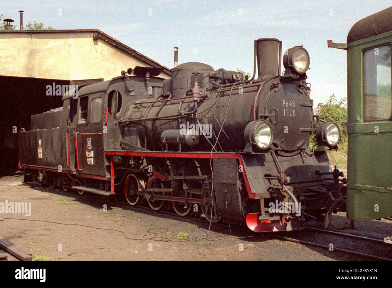 Polish steam trains in 1997 Stock Photo - Alamy