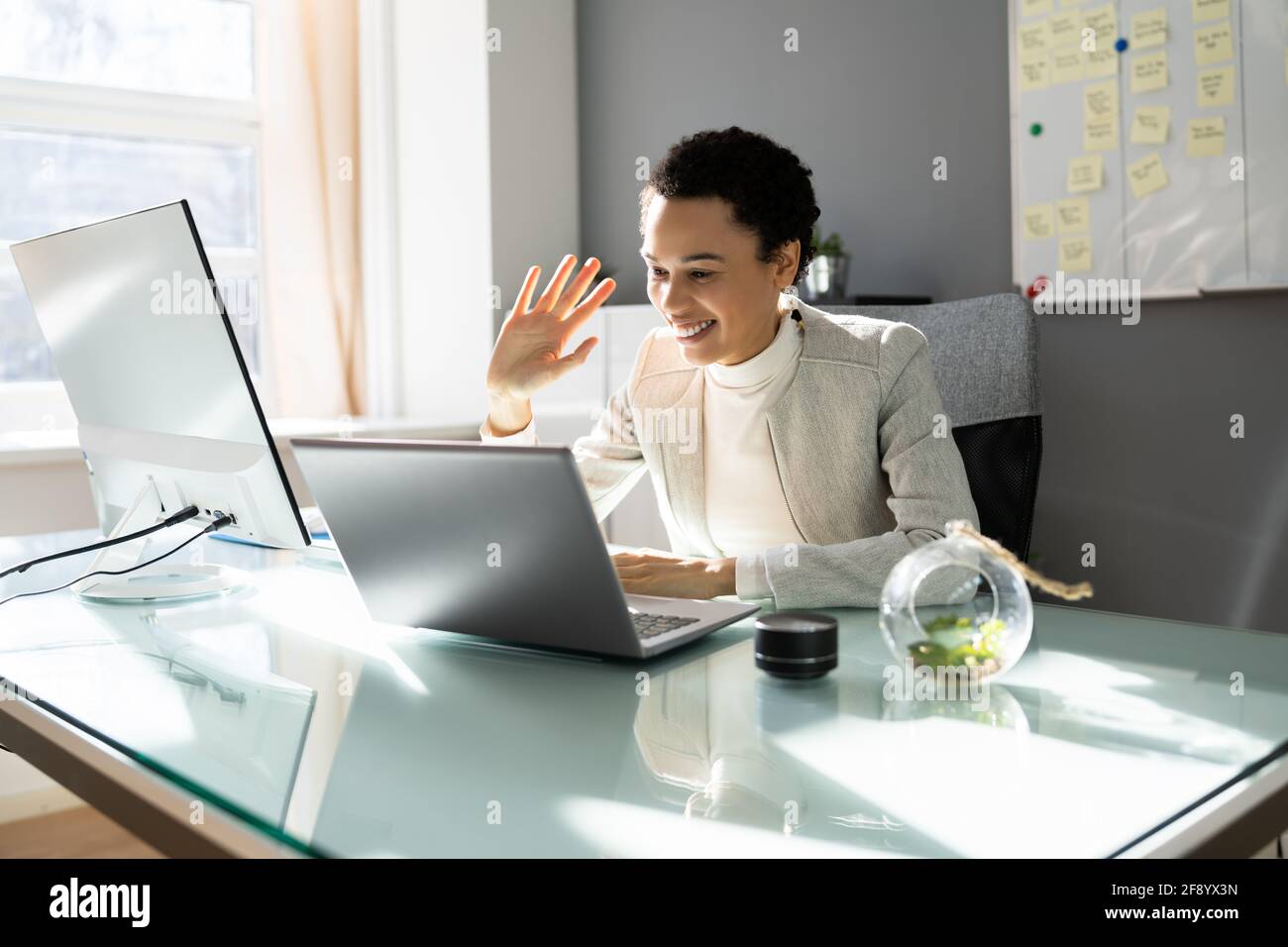 African american online learning hi-res stock photography and images ...