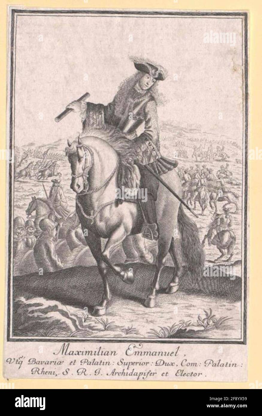 Maximilian II Emanuel, Elector of Bavaria Stock Photo - Alamy