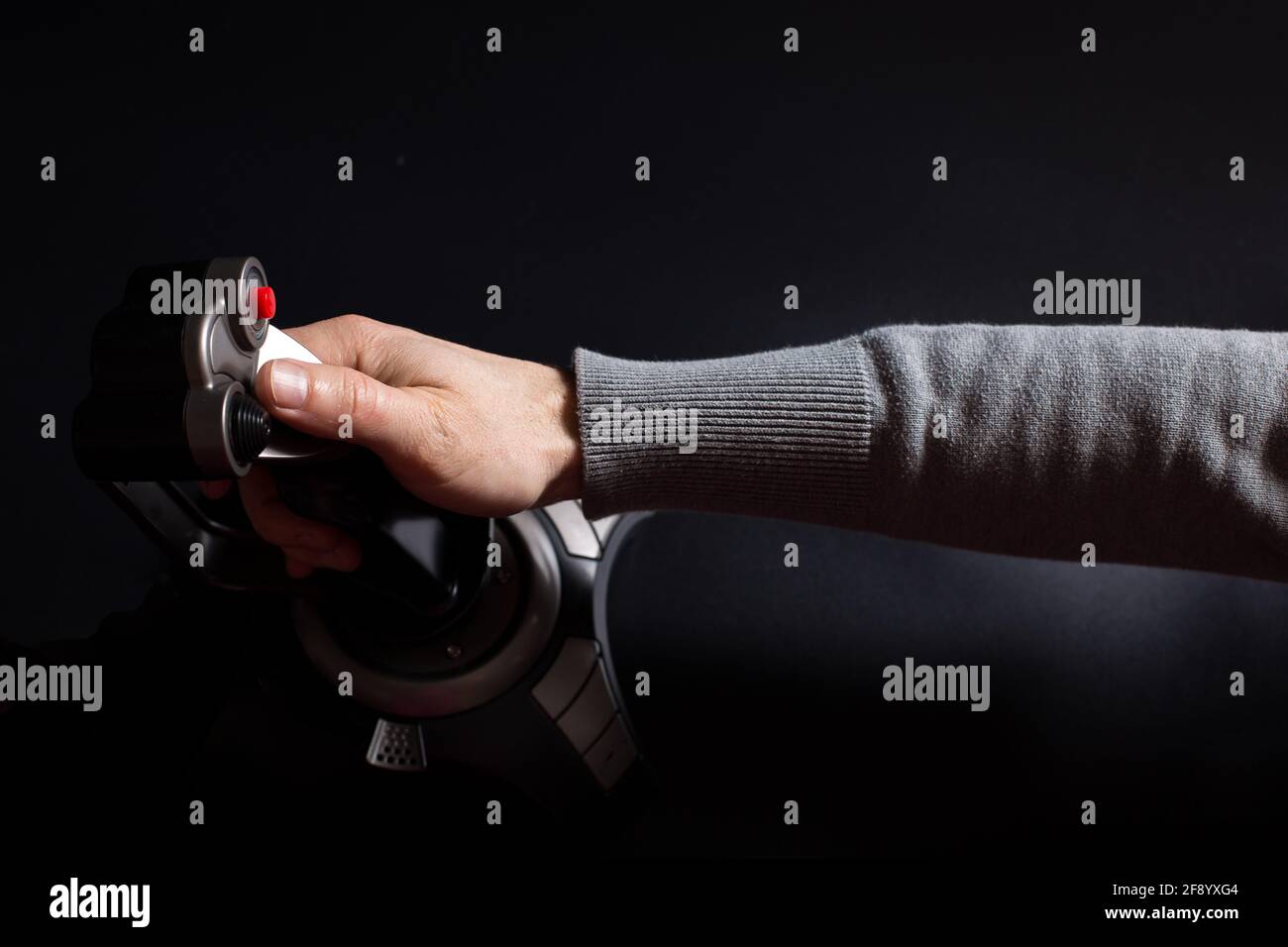 Aircraft joystick hi-res stock photography and images - Alamy